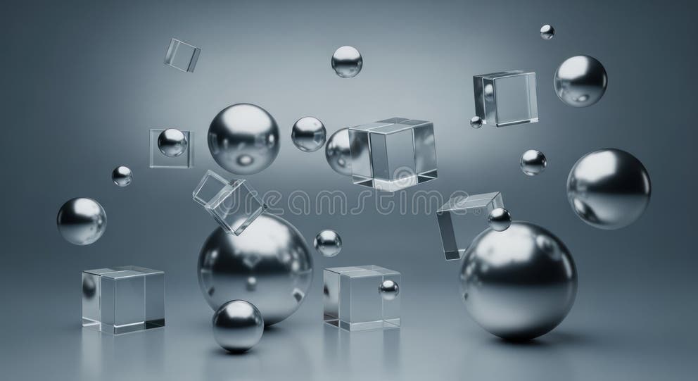 Floating Gray Cubes Stock Illustrations – 503 Floating Gray Cubes Stock Illustrations, Vectors ...