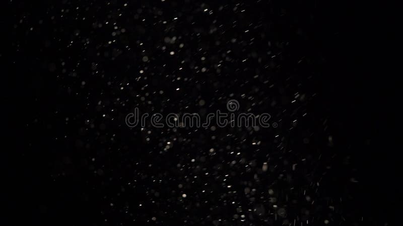 Small Dust Particles Floating in the Morning Sun Rays Stock Footage ...