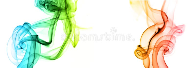 Floating smoke stock illustration. Illustration of curve - 44281132