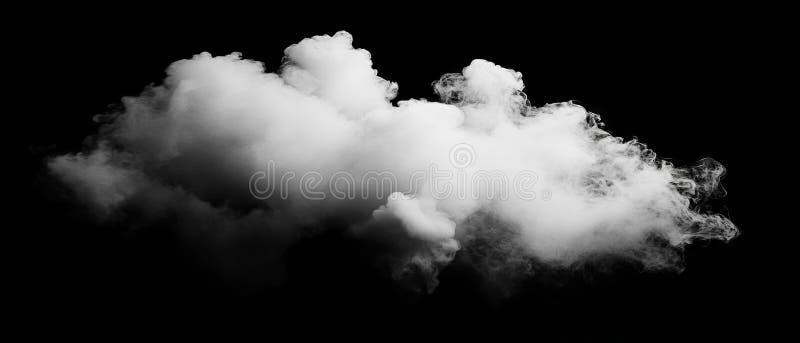 Floating Smoke Texture with Particles Creating an Atmospheric Effect in ...