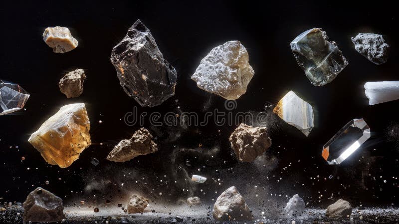 Floating Stone Fragments Create an Enchanting Display, Defying Gravity ...