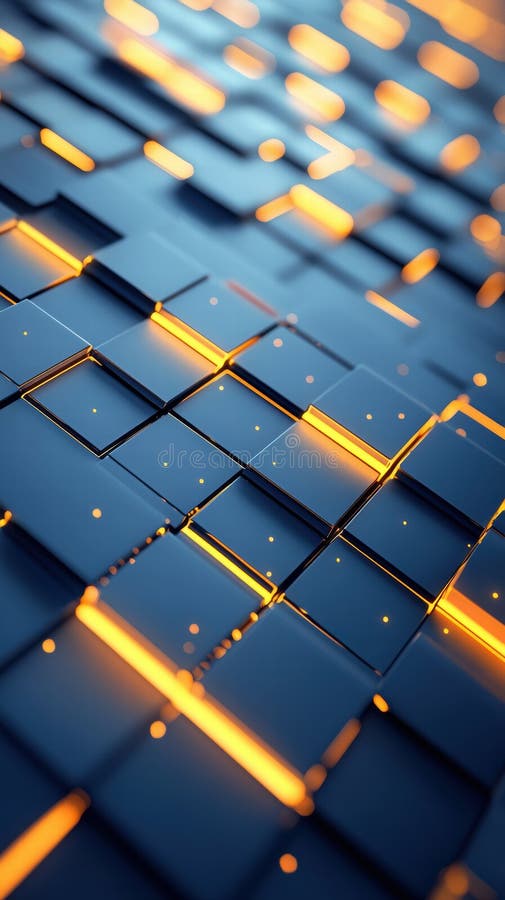 Floating Tech Layers with Vertical Alignment and Brilliance in Digital ...