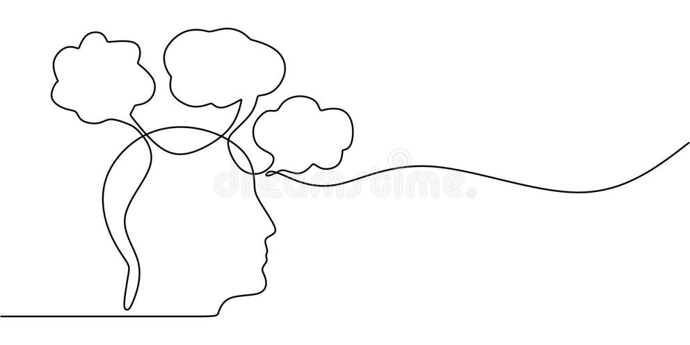Thought Process Drawing Stock Illustrations – 1,786 Thought Process ...