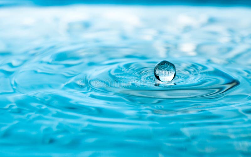 Floating water drop stock image. Image of bright, frozen - 9687887