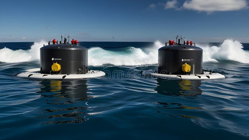 Power Generators with Water. Stock Photo - Image of control ...