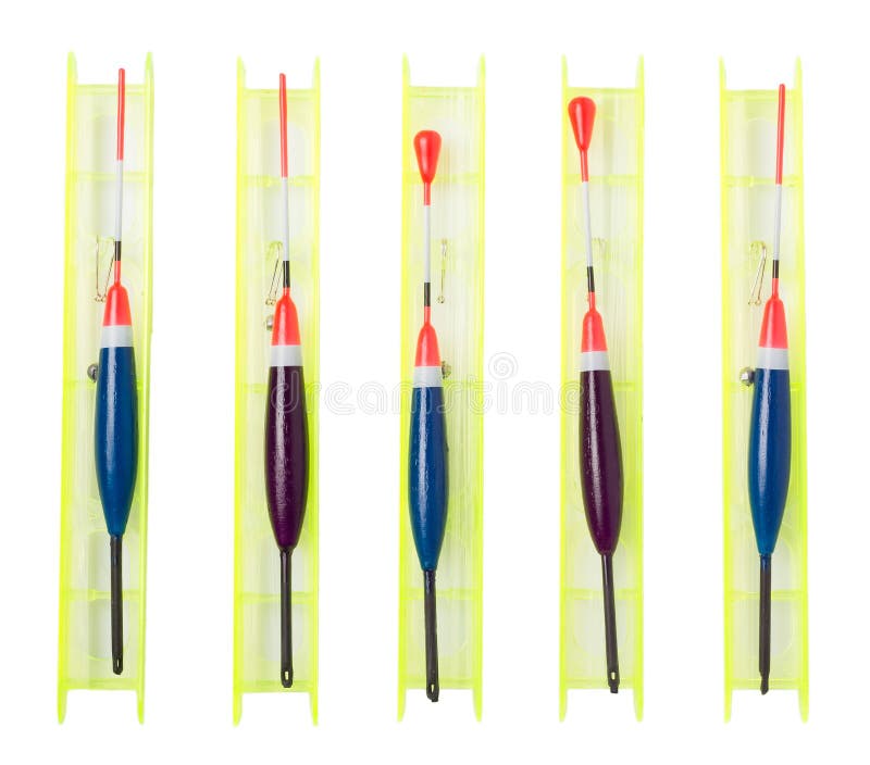 Floats the Fishing Different Stock Image - Image of equipment, angler ...