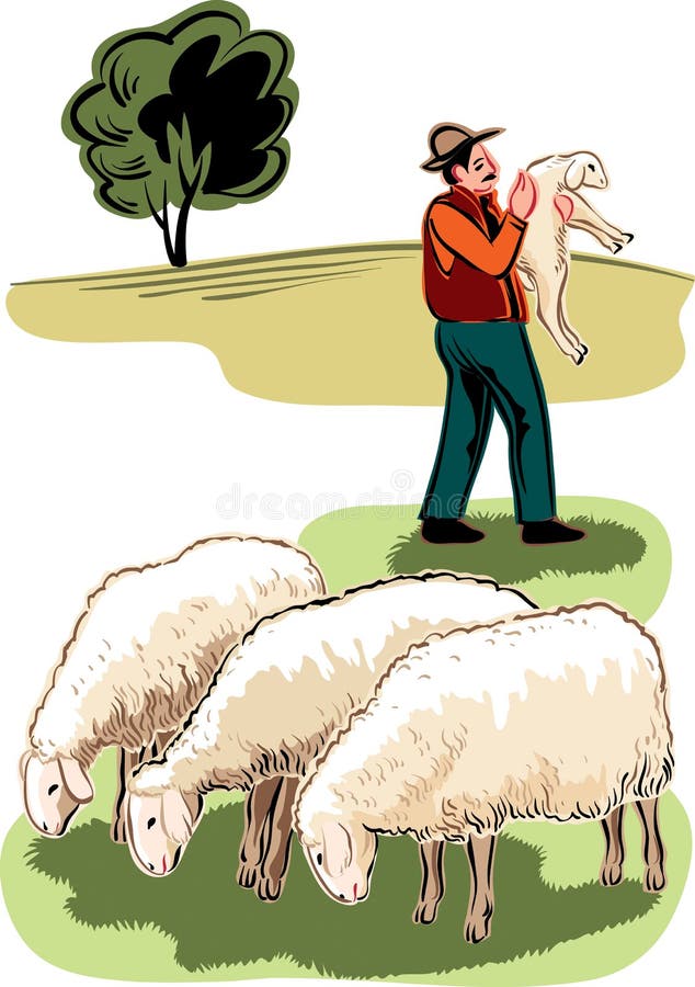 Flock Sheep Shepherd Stock Illustrations – 1,851 Flock Sheep Shepherd Stock Illustrations ...