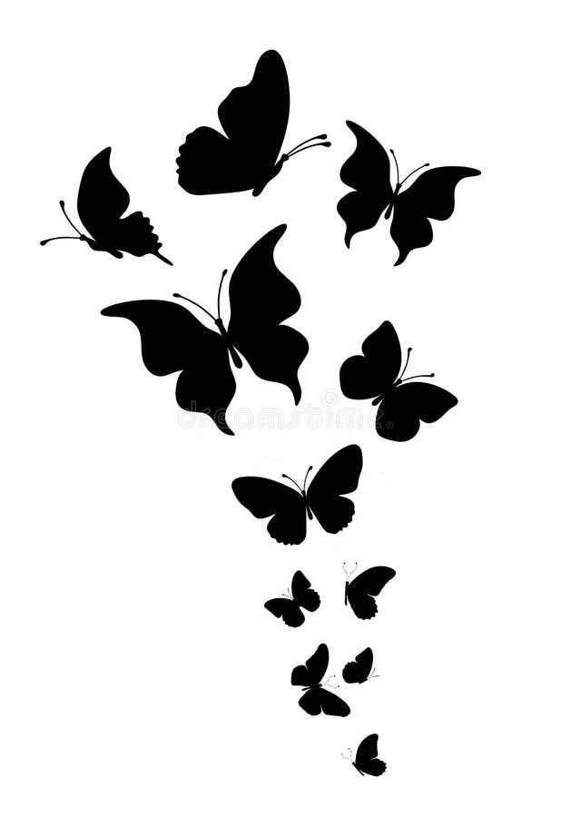 Silhouette Black Fly Flock Butterflies Stock Illustrations – 120 ... Silhouette Black Fly Flock Butterflies Stock Illustrations – 120 ...