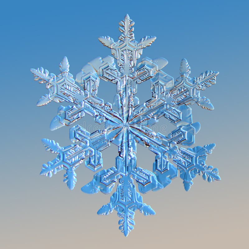Floco de neve imagem de stock. Imagem de céus, snowflake - 13196473