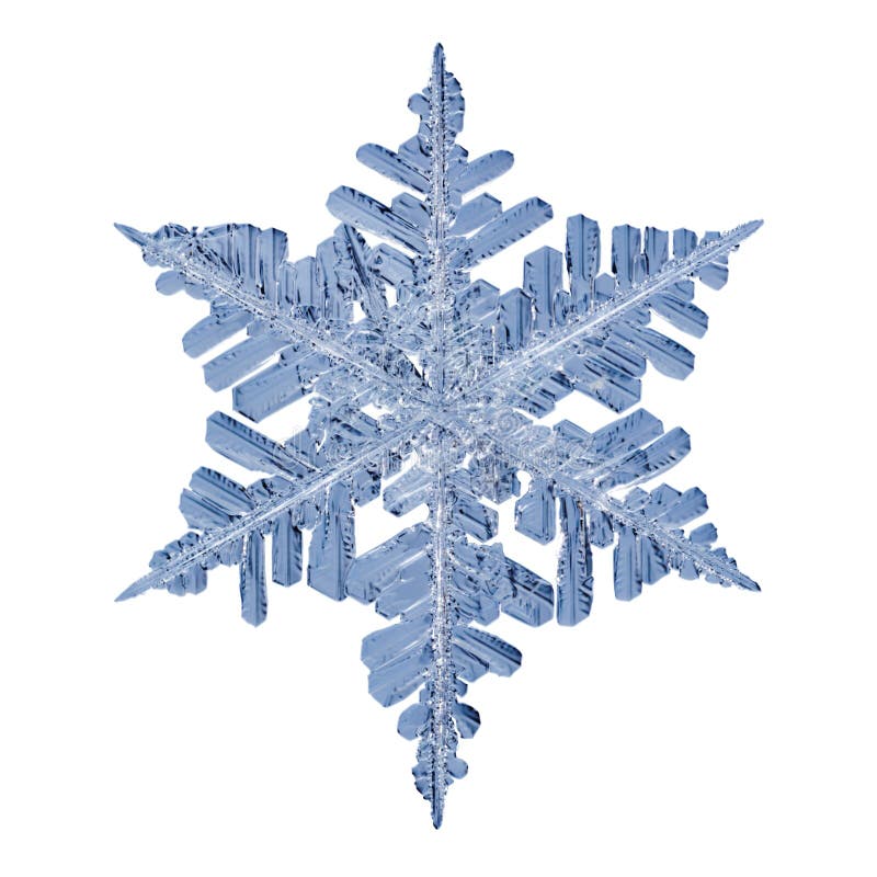 Floco de Neve Genuíno imagem de stock. Imagem de snowflakes - 38637689