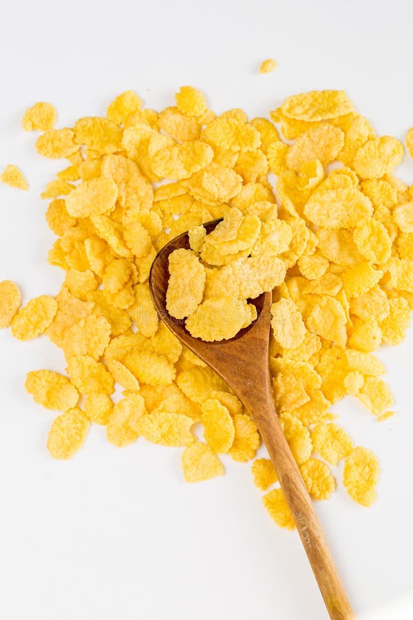 Flocos De Milho Com Mel E Leite Imagem de Stock - Imagem de tabela ...