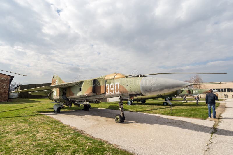 Flogger G Jet Fighter Del MIG 23 MLA Imagen de archivo editorial ...