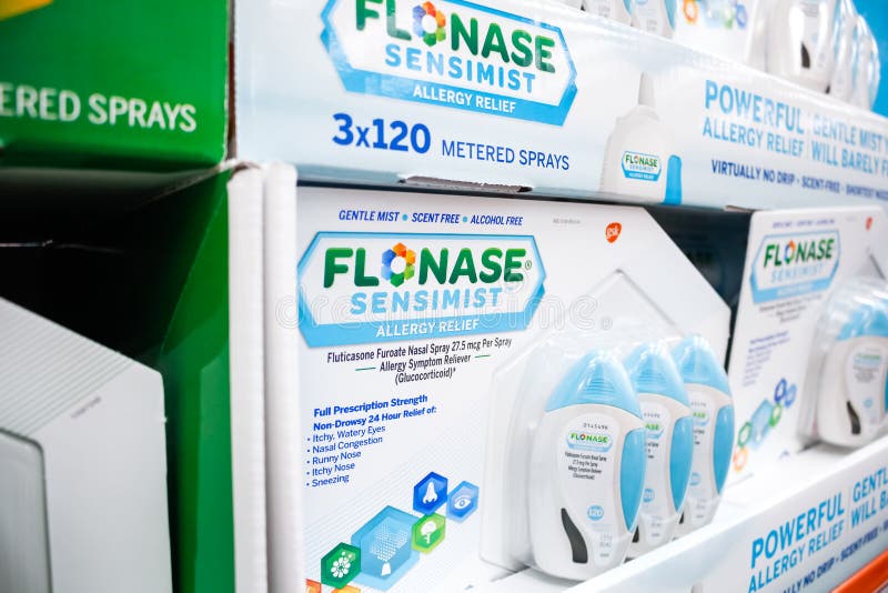 Flonase Sensimist Editorial Photo Image Of Runny Sneeze 176959101