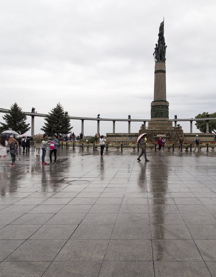 Flood Control Monument in Harbin,china Editorial Photo - Image of ...