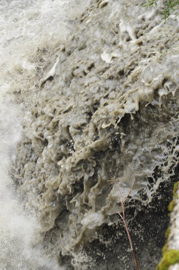 Flood, a Destructive Natural Phenomenon Stock Photo - Image of change ...