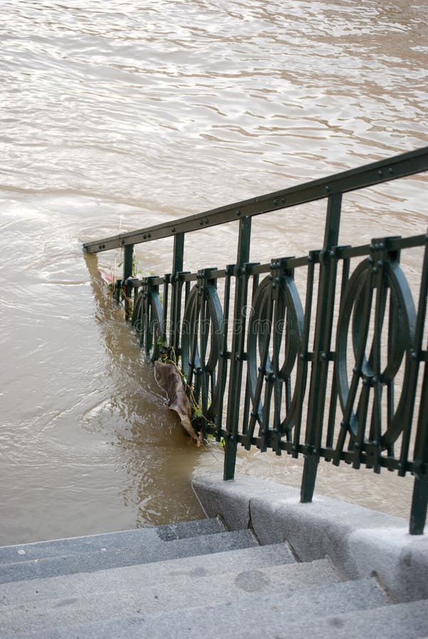Flood stock image. Image of europe, nature, czech, flood - 31427705
