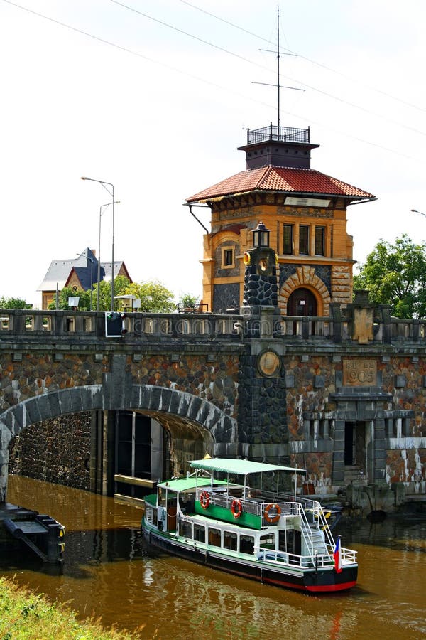 Flood-gate stock photo. Image of lamp, nice, bridge, beam - 12334110