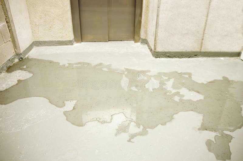 Flood in my building stock image. Image of inside, destroyed - 131150403