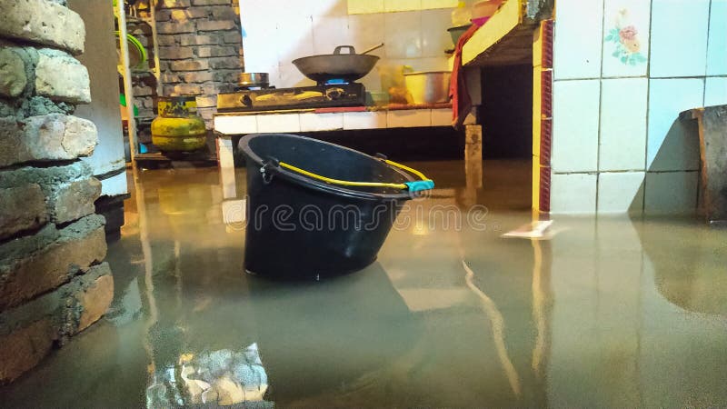 Flood in My House, Make My Things Float Stock Image - Image of float ...
