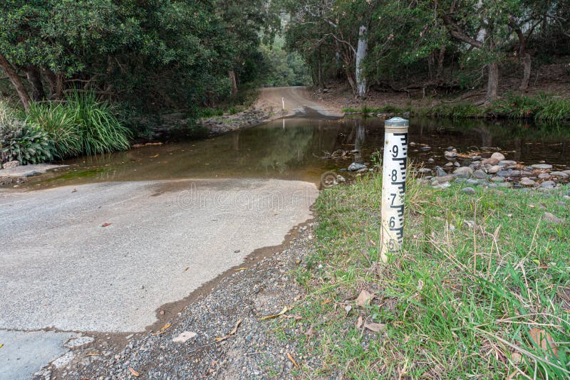Ford Crossing River at Low Water Stock Photo - Image of countryside ...