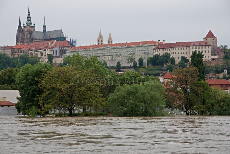 Flood in Prague editorial image. Image of powerful, europe - 31413945