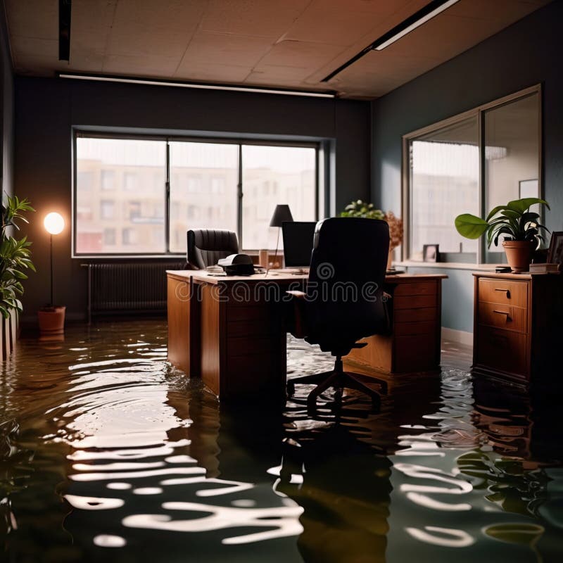Flooded Office Stock Illustrations – 842 Flooded Office Stock ...