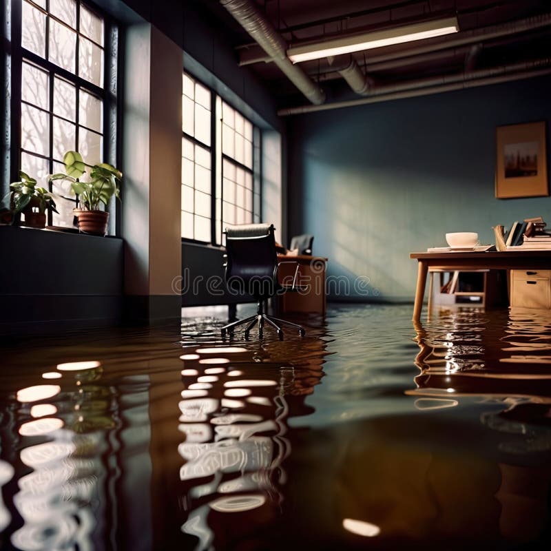 Flooded Office Stock Illustrations – 1,126 Flooded Office Stock ...