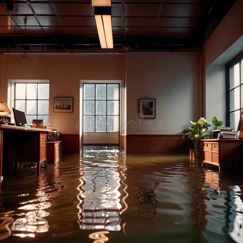 Flooded Office Stock Illustrations – 1,126 Flooded Office Stock ...