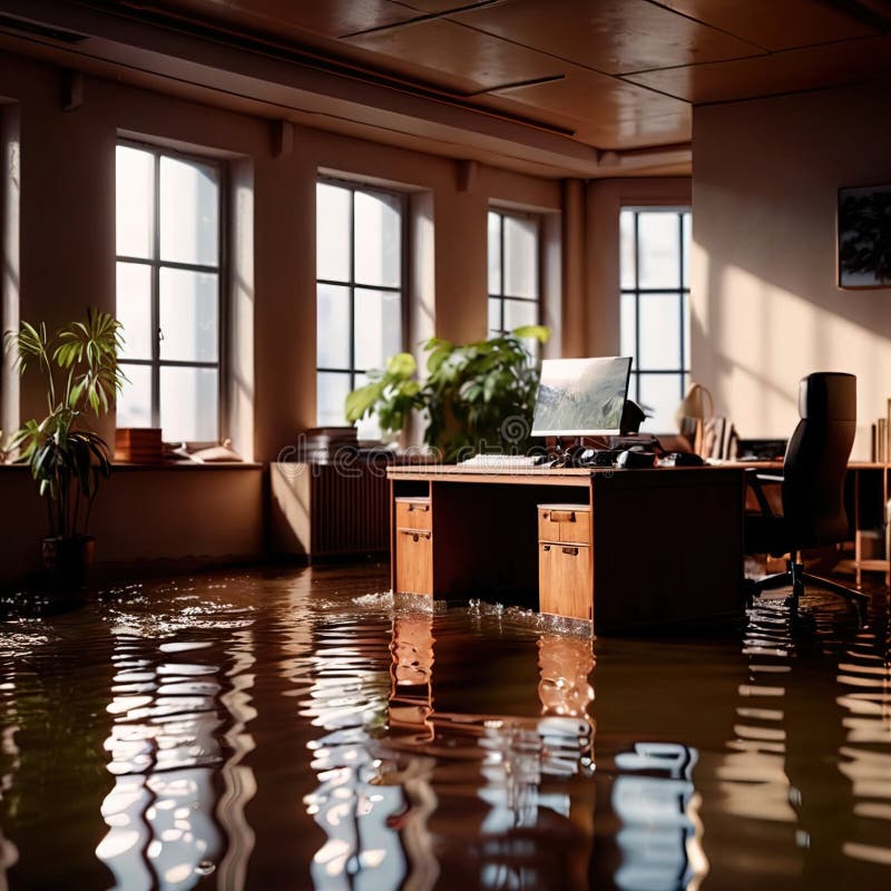 Flooded Office Stock Illustrations – 702 Flooded Office Stock ...