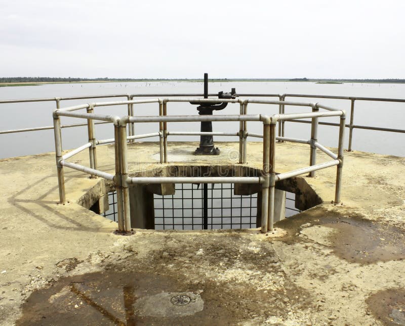 Floodgate stock image. Image of field, anal, building - 34075167