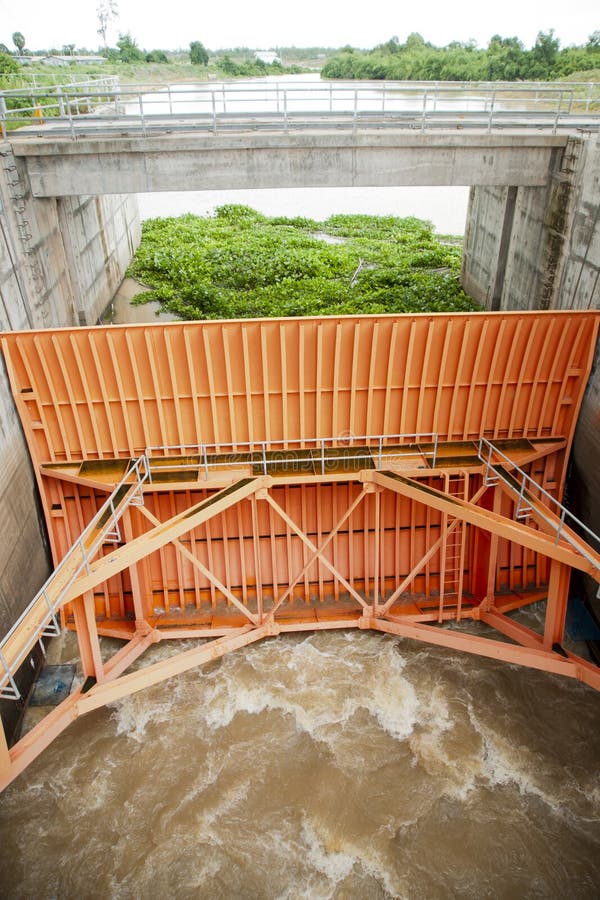 Floodgate stock photo. Image of structure, outdoors, gate - 29322154