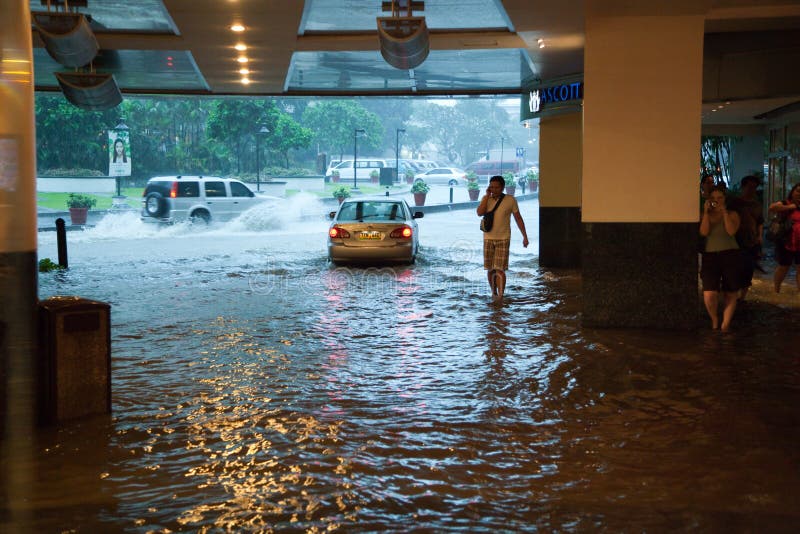 Flooding Caused by Typhoon Ondoy Editorial Image - Image of september ...