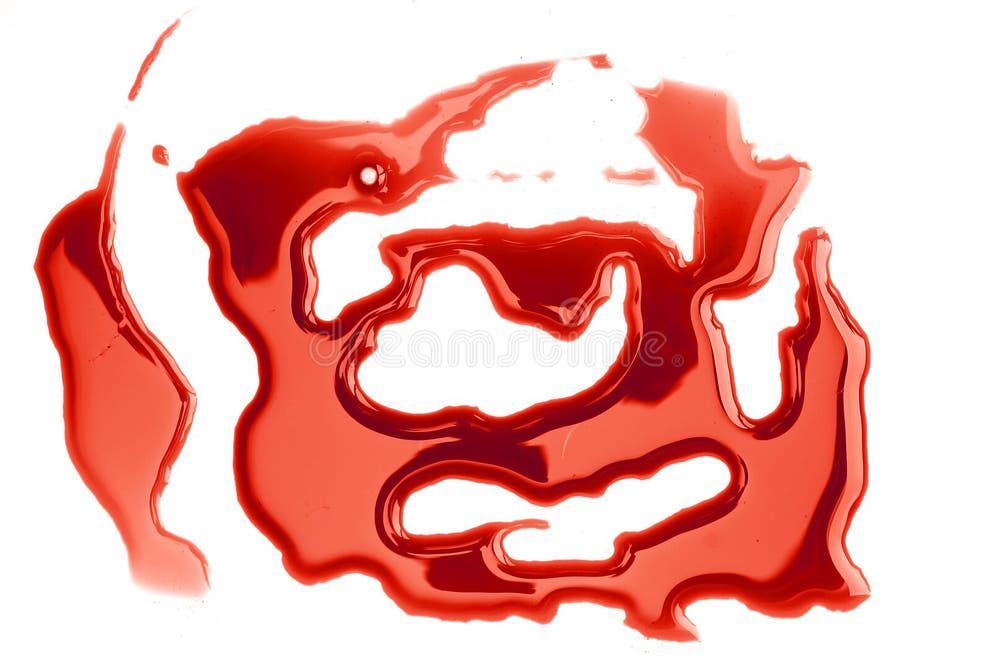 Flooding red India ink stock image. Image of fantasy, shapes - 6474409