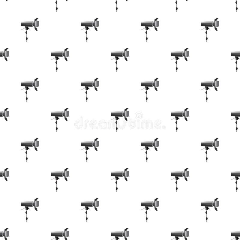 Floodlight on Stand Icon, Cartoon Style Stock Vector - Illustration of ...