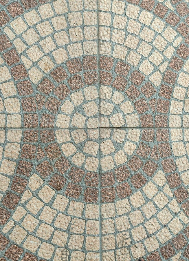 Floor with Beautiful Pattern Tiles Editorial Stock Photo - Image of ...