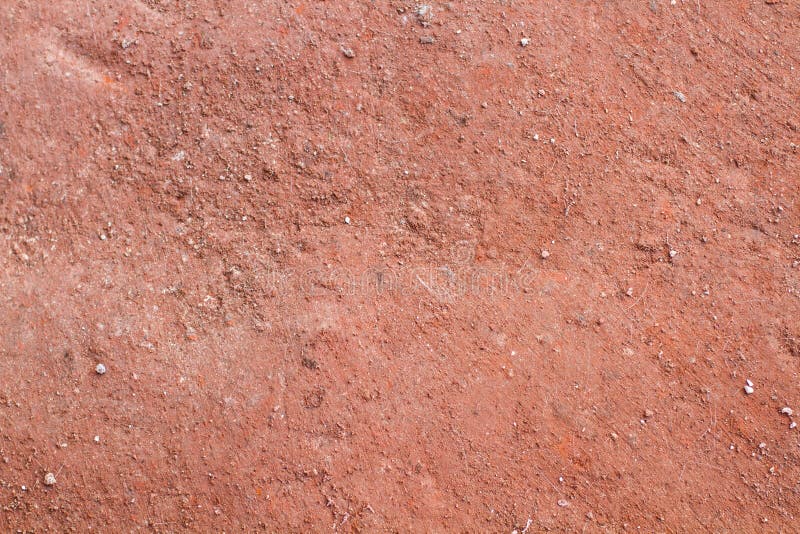 A Floor of Brick Dust in a Close Up View Stock Image - Image of geology ...