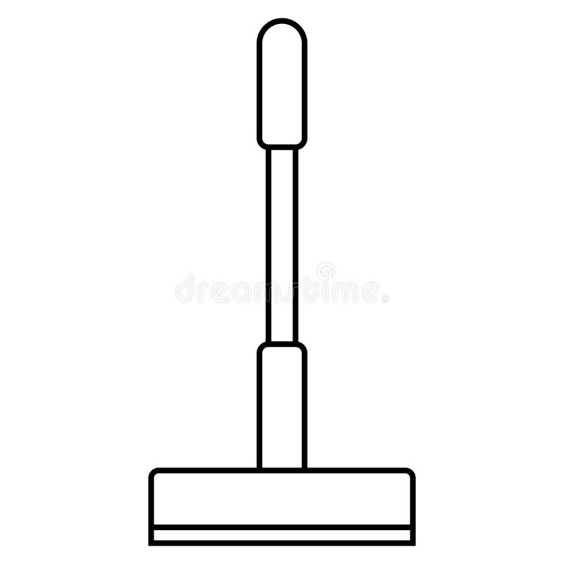 Floor cleaner icon vector stock vector. Illustration of mopping - 282184277