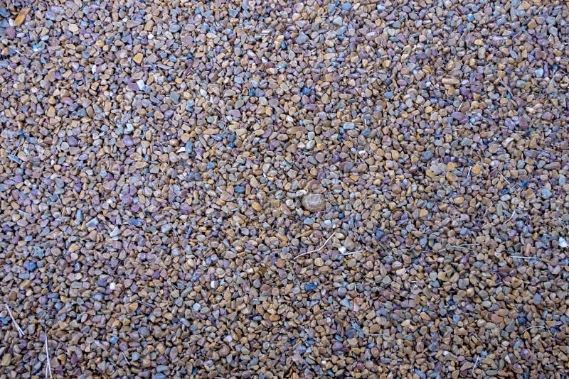 Floor Coating Composed of Small Pebbles Agglutinated. Stock Photo ...