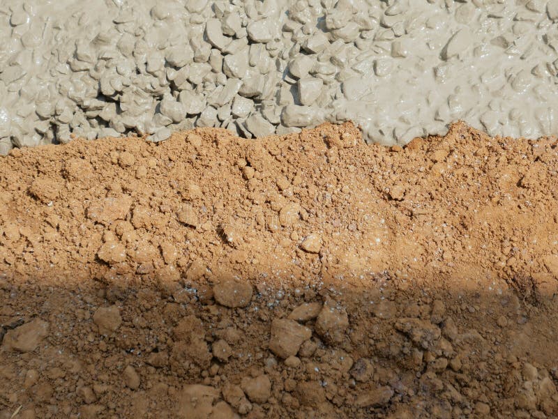 Floor Concrete Texture and Background Stock Image - Image of horizontal ...