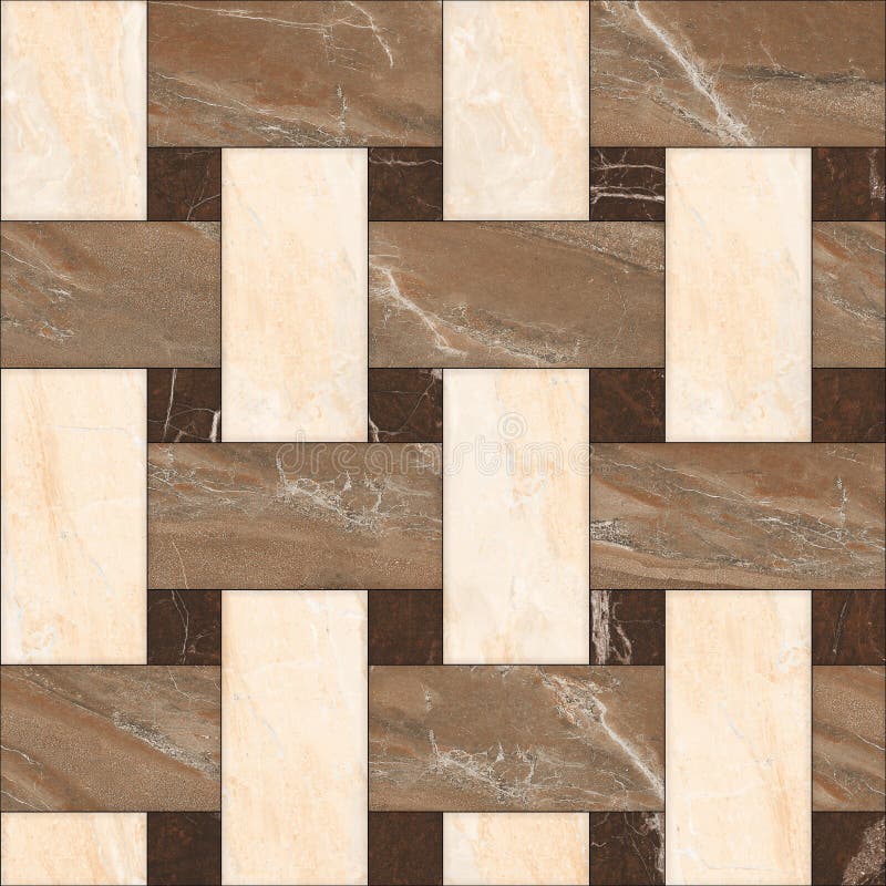 Floor Constructed of Blocks of Marble Tile Stock Image - Image of ...