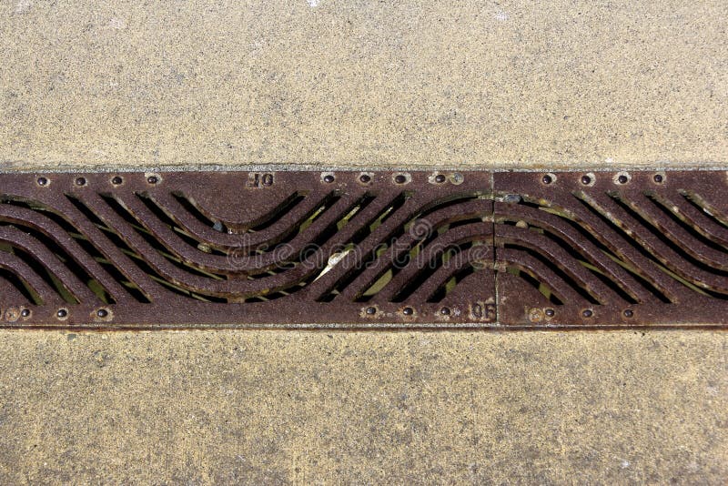 Floor drain stock photo. Image of sunny, pattern, texture - 25001614