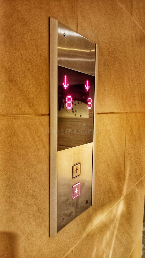 Floor and Elevator Direction Panels Stock Photo - Image of movement ...