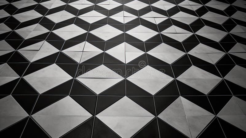 Floor Grey Geometric Patterns Stock Illustration - Illustration of ...