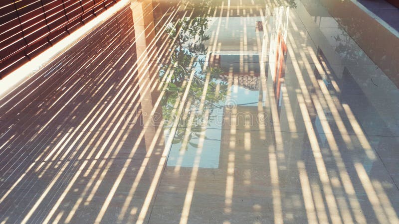 Floor of the House with Reflected Sunlight Stock Photo - Image of ...