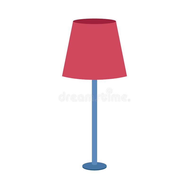 Tall Lamp Clipart Cartoon