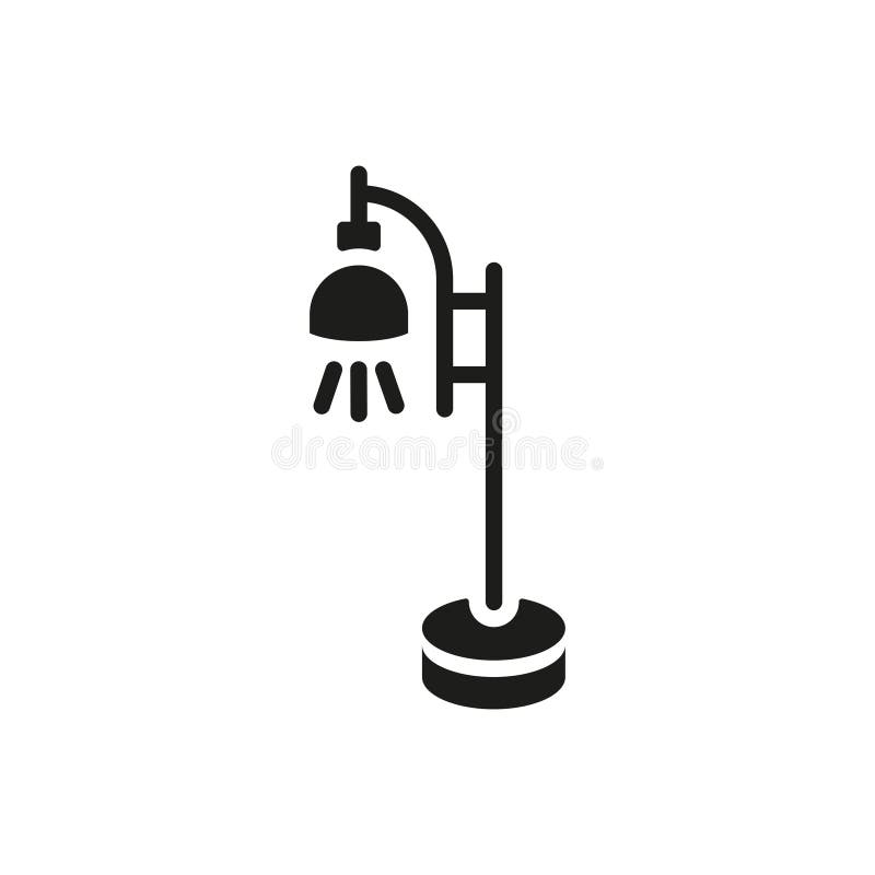 Floor Lamp Icon Vector Icon Design Templates Simple and Modern Concept ...