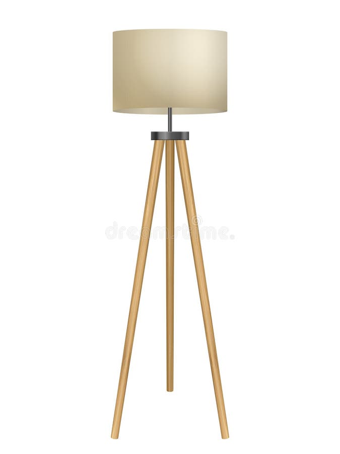 Floor lamp stock illustration. Illustration of design - 369604785