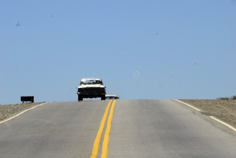Floor Marking or Road Marking Stock Image - Image of vehicle, safety ...