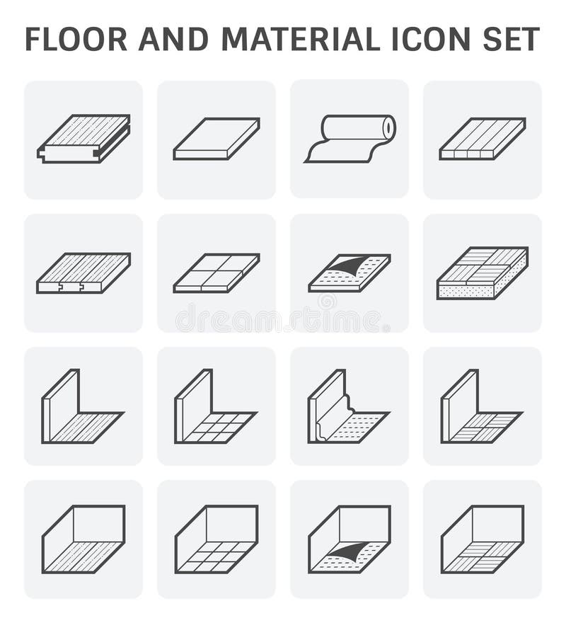 Floor icons sets. stock vector. Illustration of footpath - 64765017