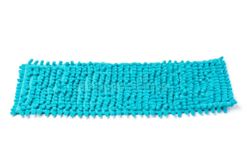 Floor Mop Cloth for Mopping the Floor Isolated on White Background ...